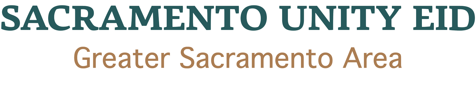 Sacramento Unity Eid - Sacramento Unity Eid